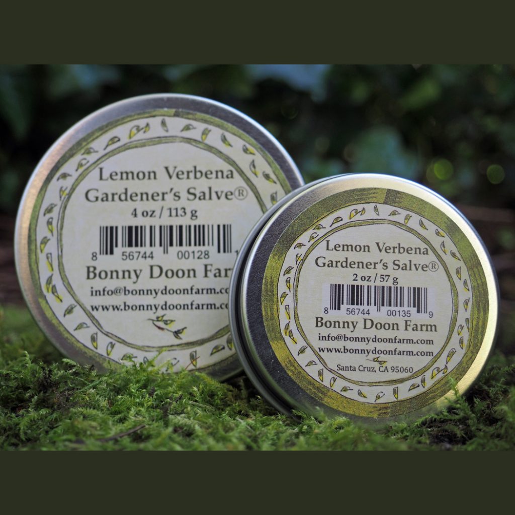 Bonny Doon Farm Lemon Verbena Gardener’s Salve®