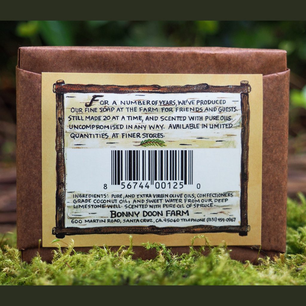 The Lodge at Bonny Doon Farm Soap